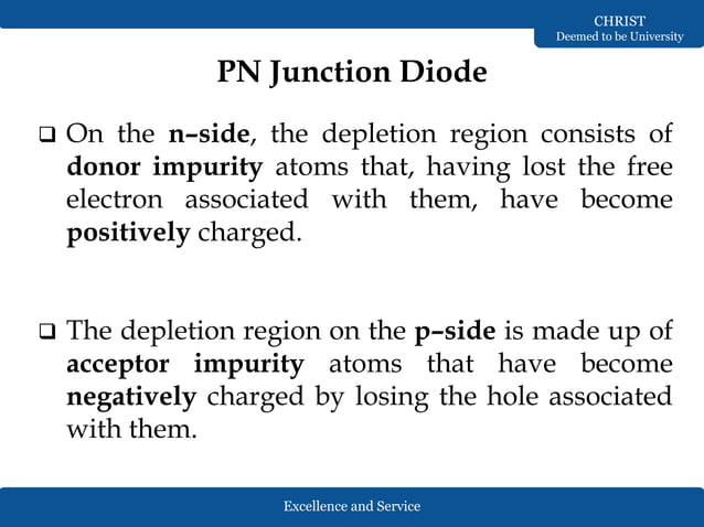 Lecture 1 - PN Junction Diode in Basic Electronics | PPT