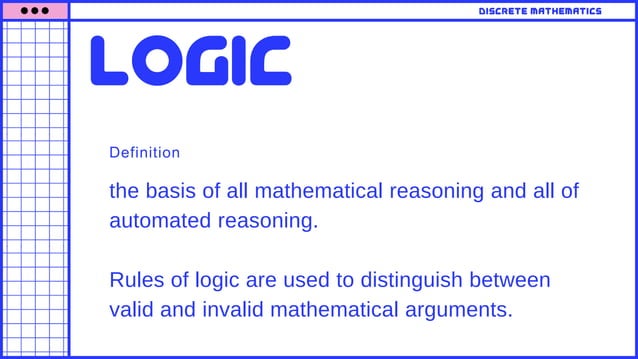 Lecture 1 Propositional logic | PPTX
