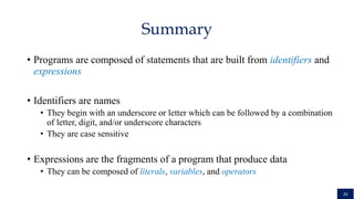 Lecture 1- Python.pptxjhhhfdzdfdggcfffff | PPT