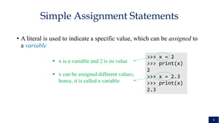 Lecture 1- Python.pptxjhhhfdzdfdggcfffff | PPTX
