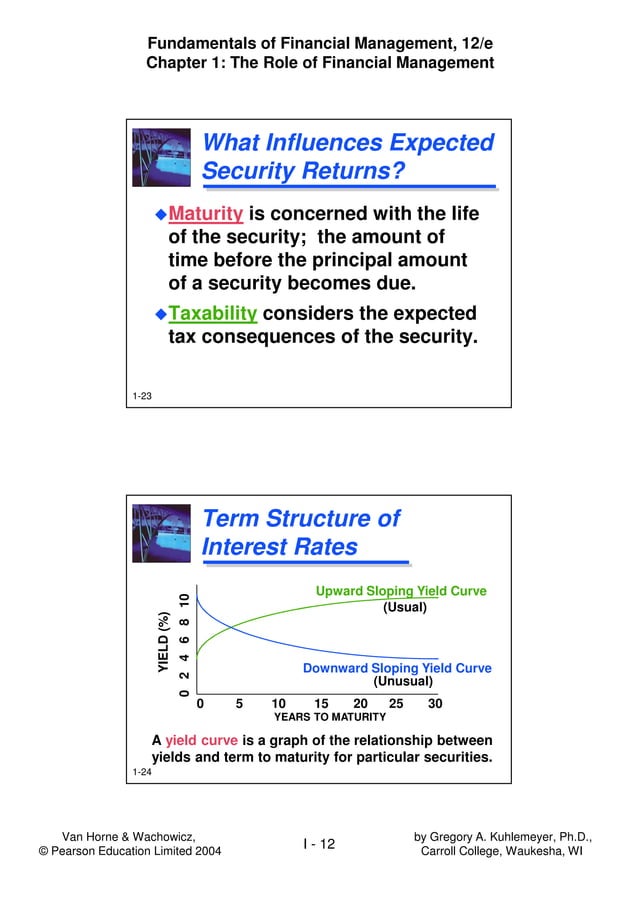 Role of financial management | PDF