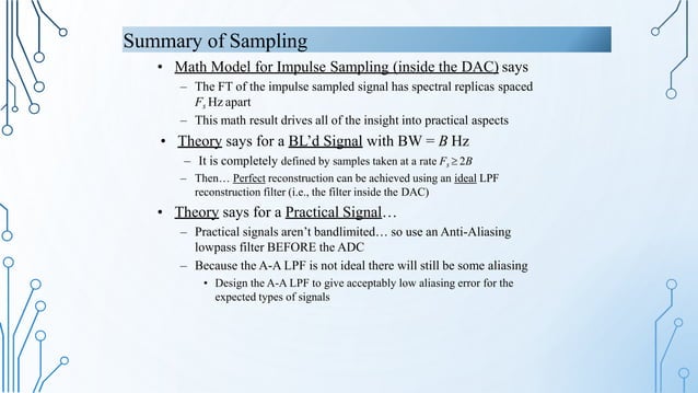 Sampling and Reconstruction (Online Learning).pptx