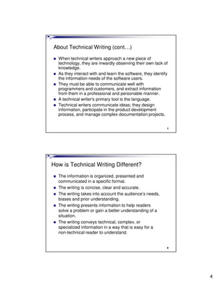 Lecture1 (technical writing) | PDF