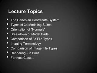 Lecture 1.1 - Terms & Concepts | PDF