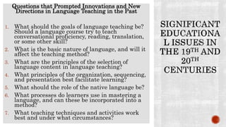 Lecture 1 - TESL - A Brief History of Language Teaching.pptx