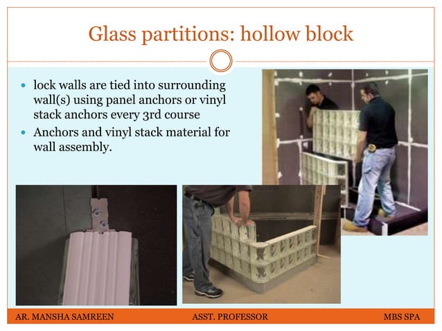 lecture 1- types of partition.pptx | Woodworking | Arts and Crafts