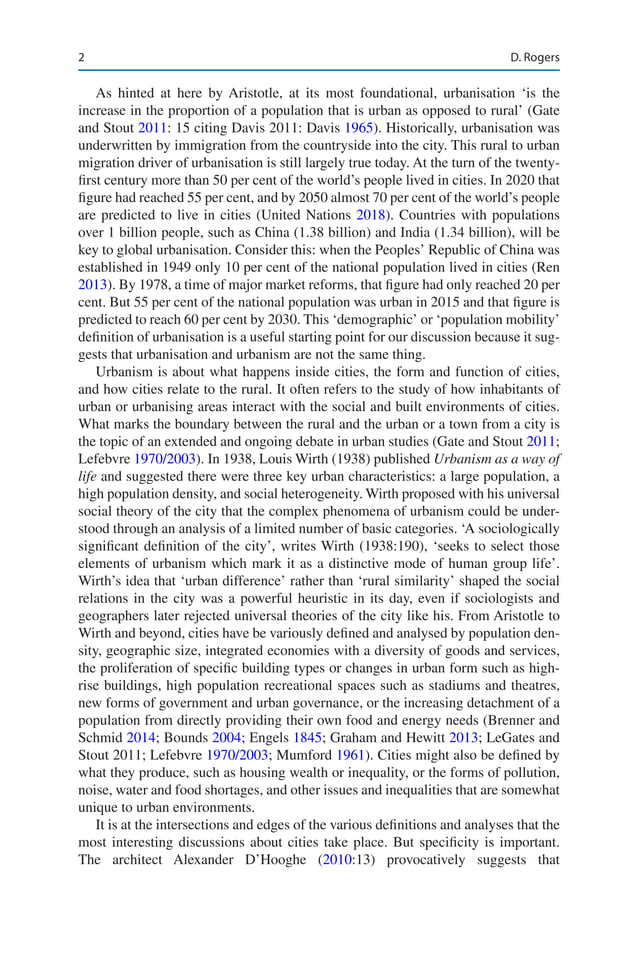 Lecture 1- Understanding Urbanism.pdf easy | PDF