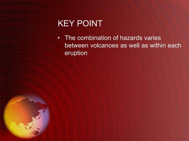 Lecture 1 volcanic hazards | PPT