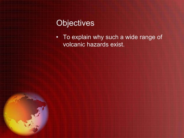 Lecture 1 volcanic hazards | PPT