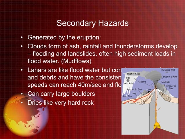Lecture 1 volcanic hazards | PPT