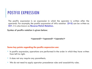 Lecture 10 - 1 - Infix to Postfix, Prefix.pptx