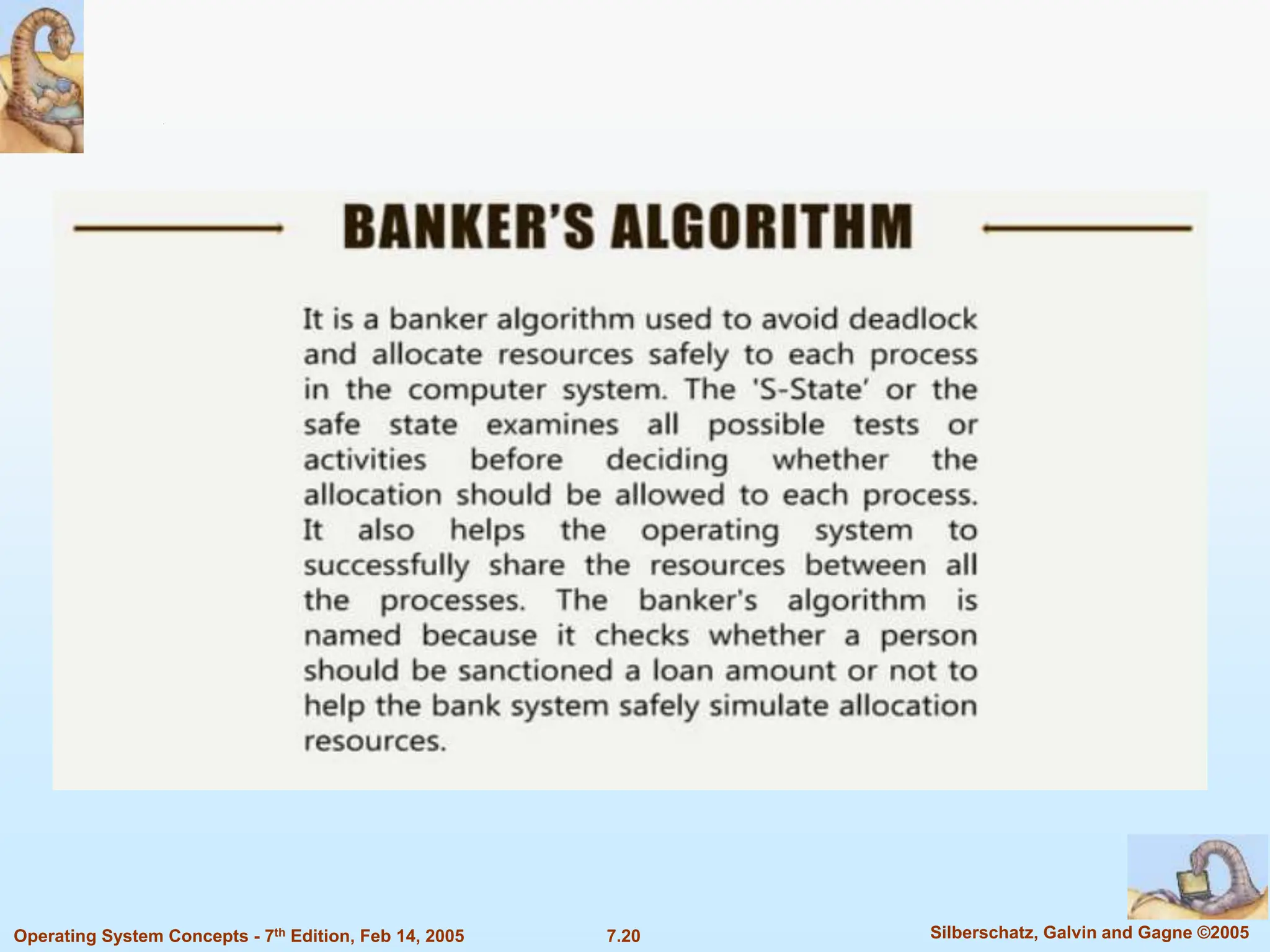 Lecture # 10-11 for deadlock operating system.ppt | Operating Systems | Computer Software and ...