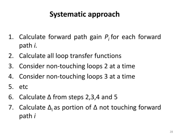 Lecture 10 11-signal_flow_graphs | PPT Lecture 10 11-signal_flow_graphs | PPT