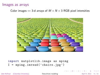 Data-driven modeling: Lecture 10 | PDF