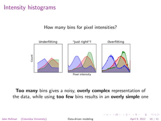 Data-driven modeling: Lecture 10 | PDF