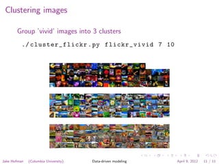 Data-driven modeling: Lecture 10 | PDF