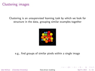 Data-driven modeling: Lecture 10 | PDF