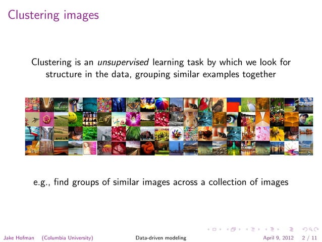Data-driven modeling: Lecture 10 | PDF