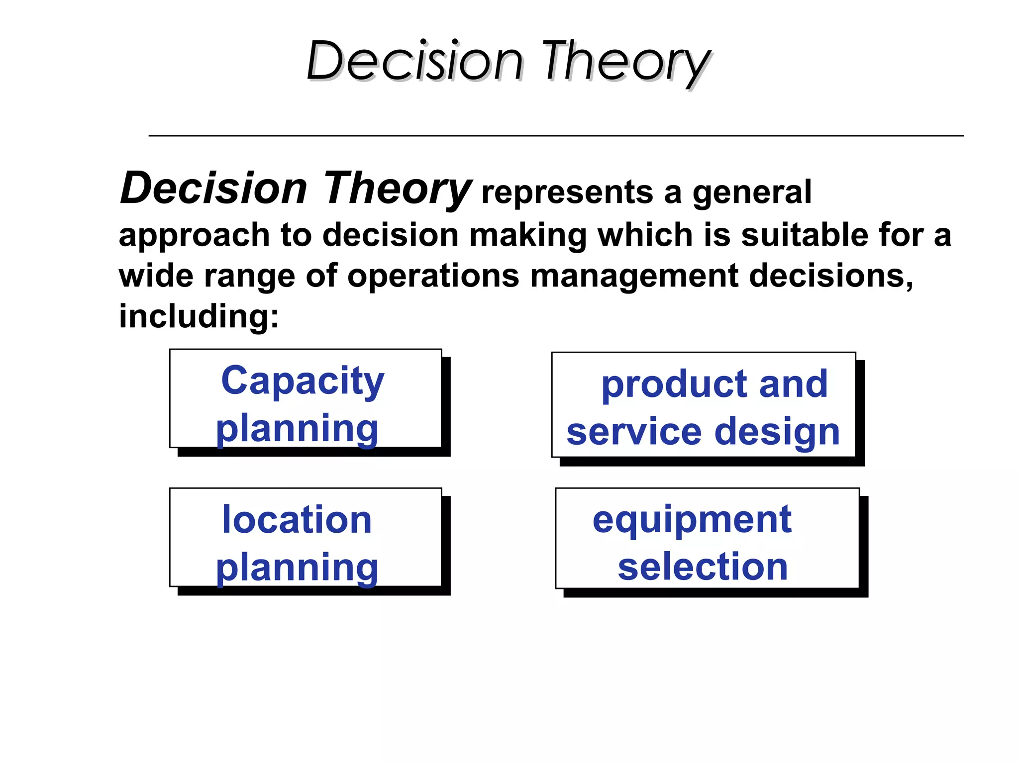 Decision Theory | PPT