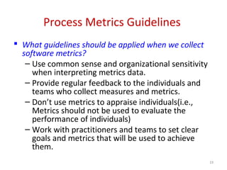 Software Engineering (Metrics for Process and Projects) | PPT