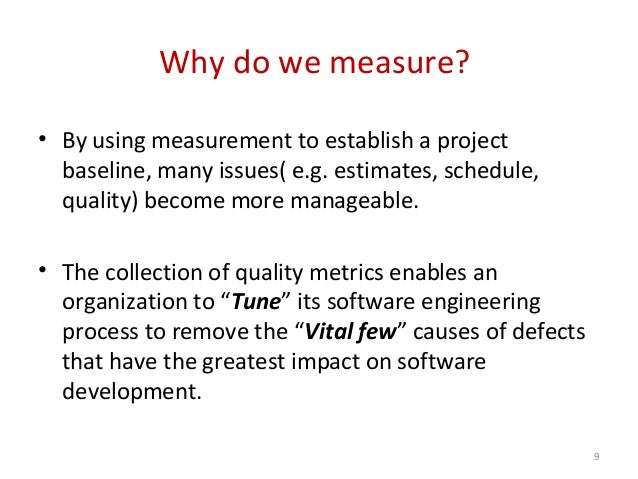 Software Engineering (Metrics for Process and Projects)