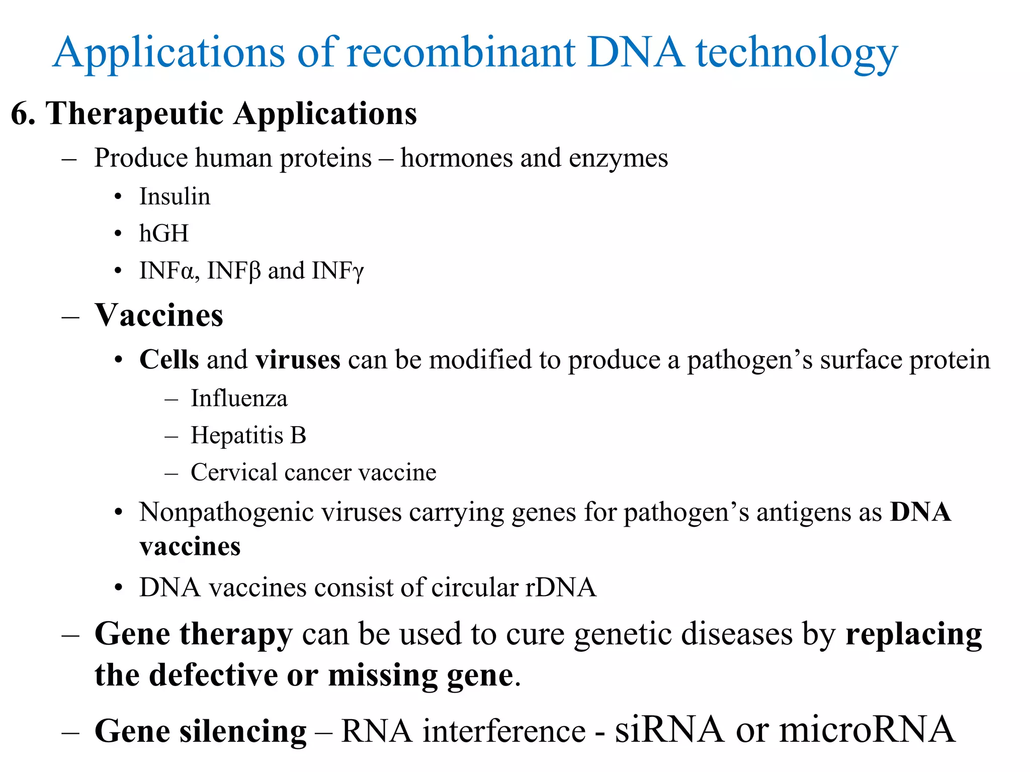 Recombinant DNA Technology | PPT