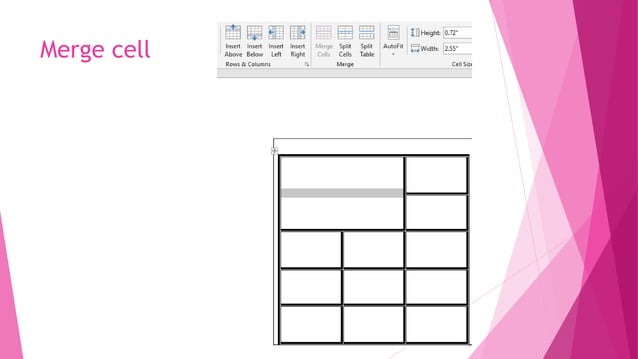 creating & modifying tables | PPTX