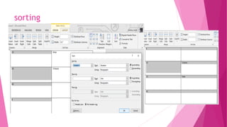 creating & modifying tables | PPTX