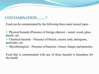 Lecture 10 food hygiene and safety management | PPTX