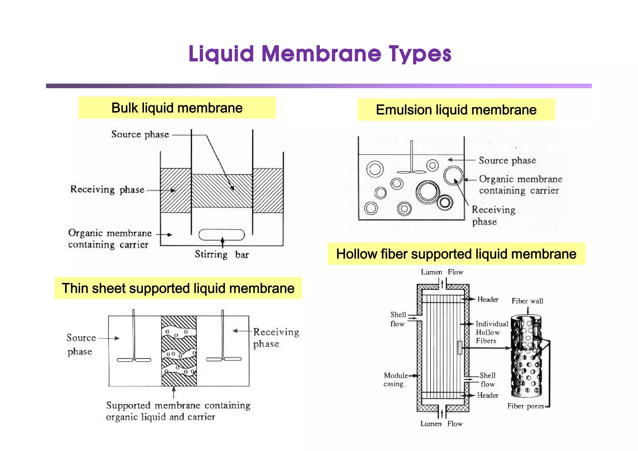 Membrane separation | PDF