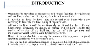 Replacement models and maintenance analysis | PPTX | Financial Planning | Personal Finance