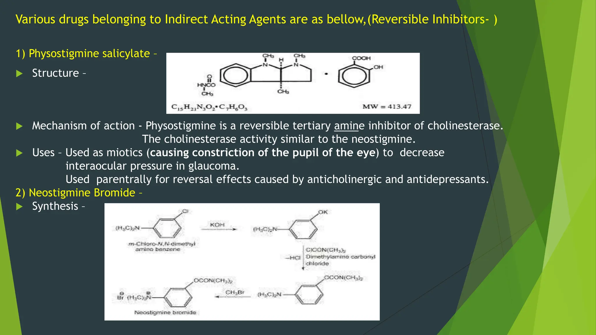 Lecture 10 .Parasympathetic agents- Indirect acting.pptx