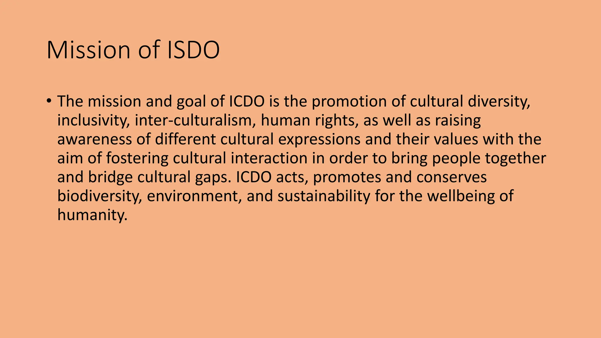 International Cultural diversity organization | PPT
