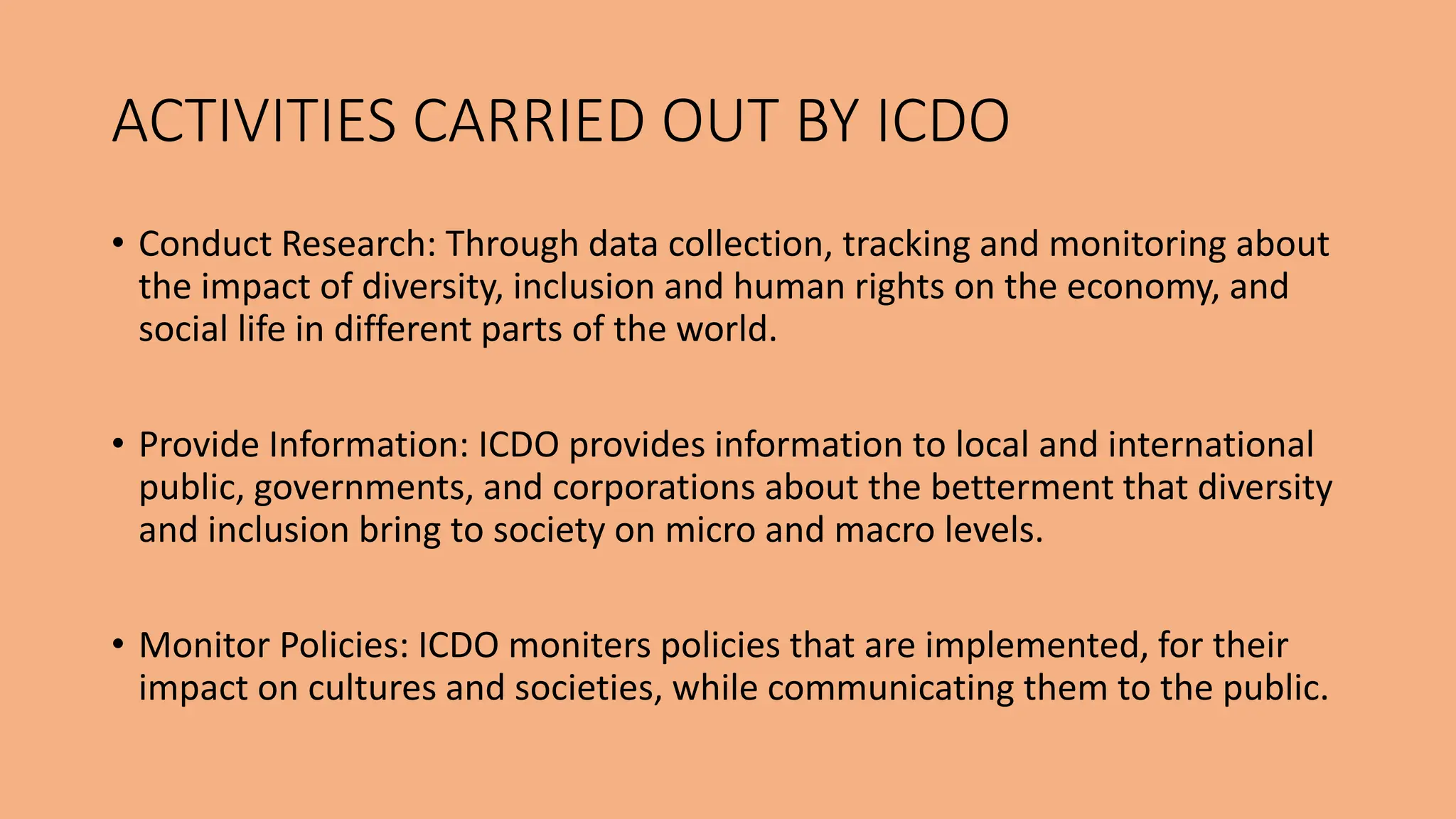 International Cultural diversity organization | PPT