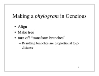 Bio informatics, Sequence tags, log odds and profile | PPT