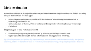 Lecture Evaluation in policy process 10.pptx