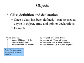 Classes and objects constructor and destructor | PPT