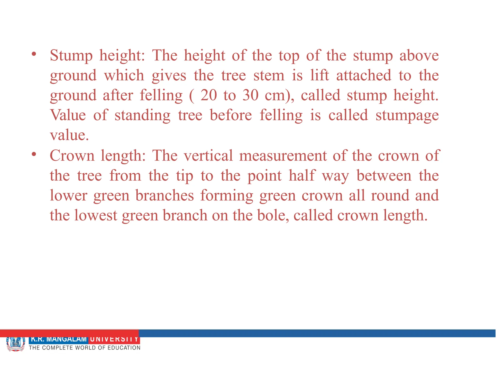 lecture 10.pptx FOREST MESURATION AND ROLE | PPTX