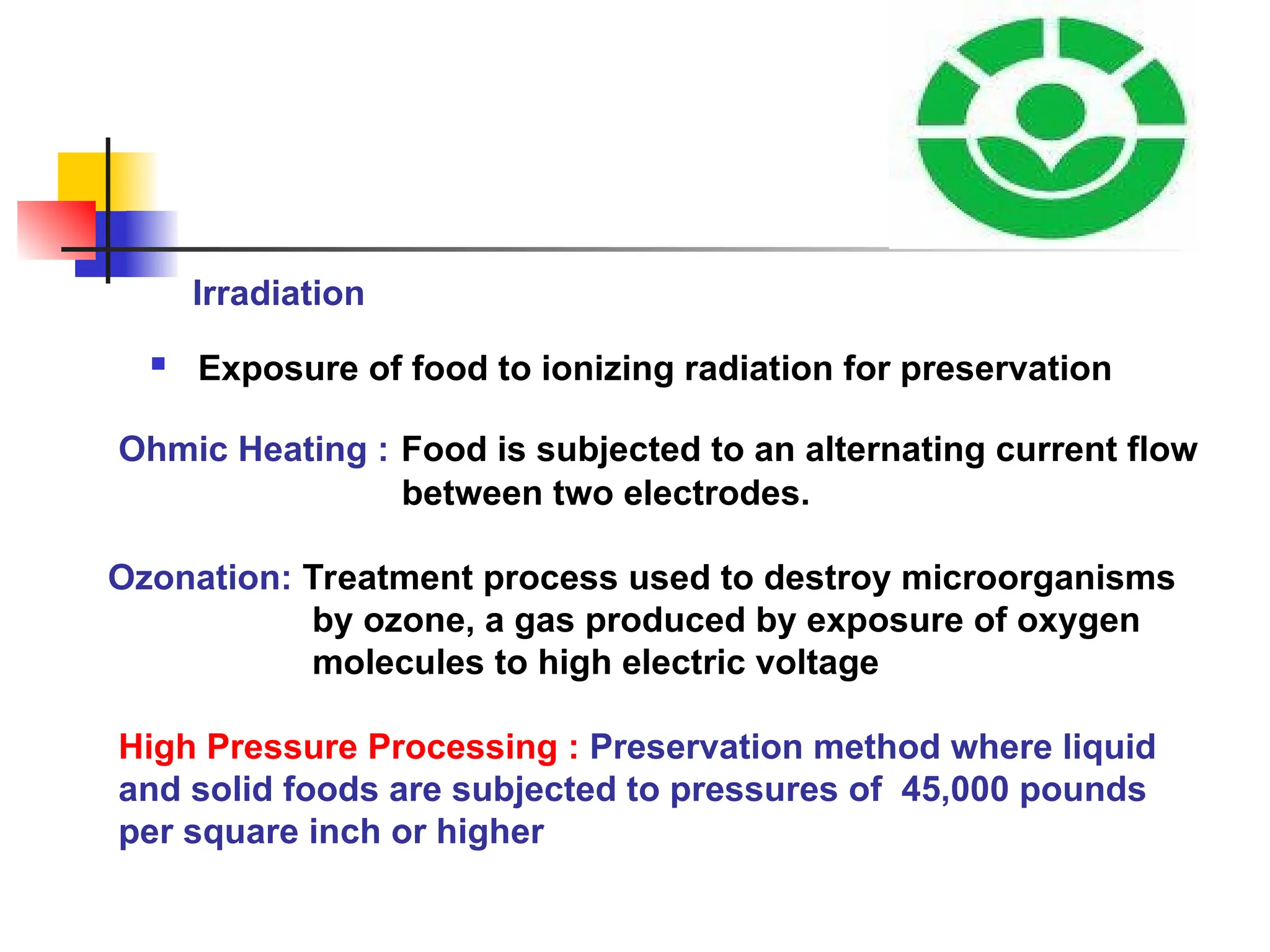 non thermal preservation and thermal.ppt