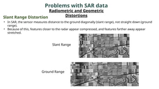 Synthetic Aperture Radar (SAR): Principles and Data Types in Remote ...