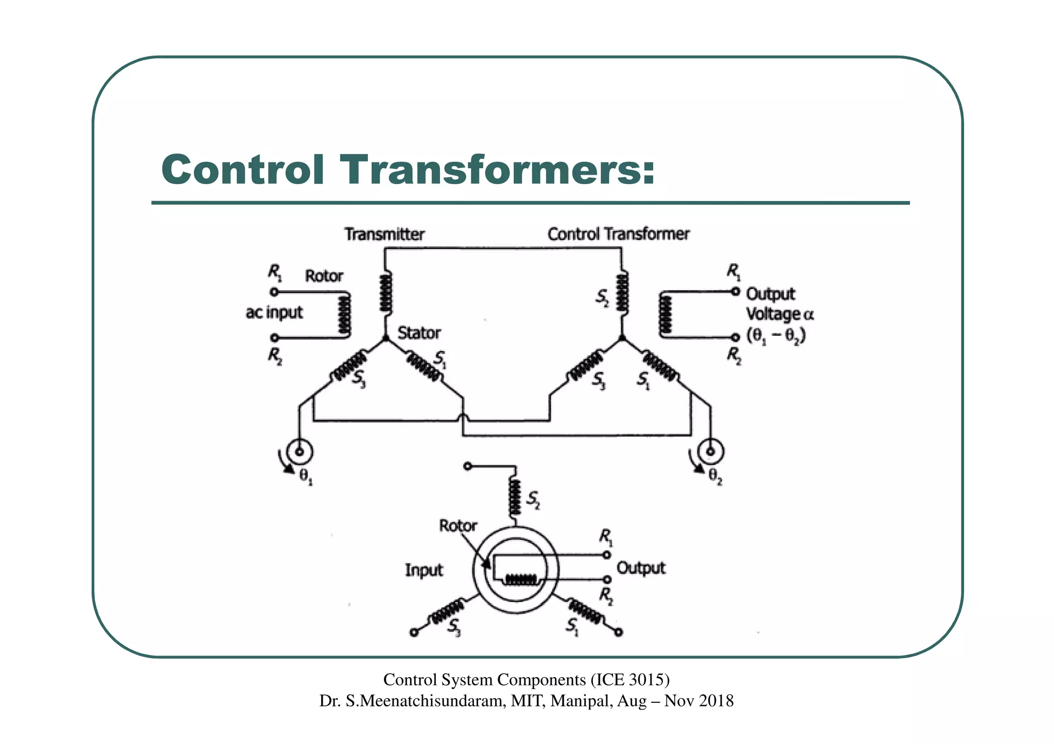 Lecture 10 applications of synchros | PDF