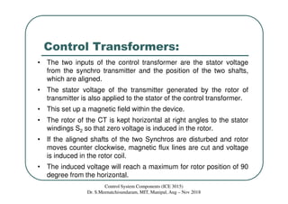 Lecture 10 applications of synchros | PDF