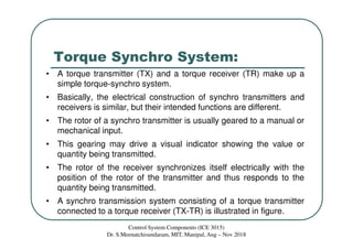Lecture 10 applications of synchros | PDF