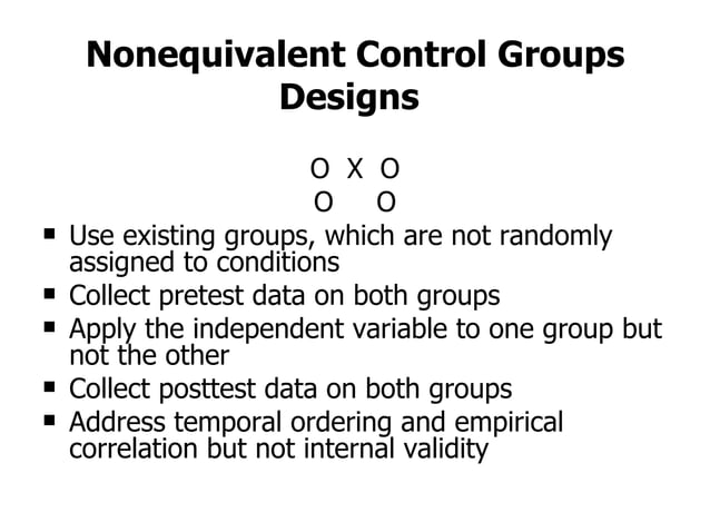 Lecture 10 between groups designs | PPT