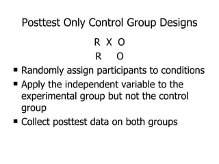 Lecture 10 between groups designs | PPT