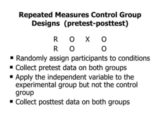 Lecture 10 between groups designs | PPT