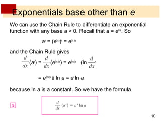 Lecture 10 chain rule - section 3.4 | PPT