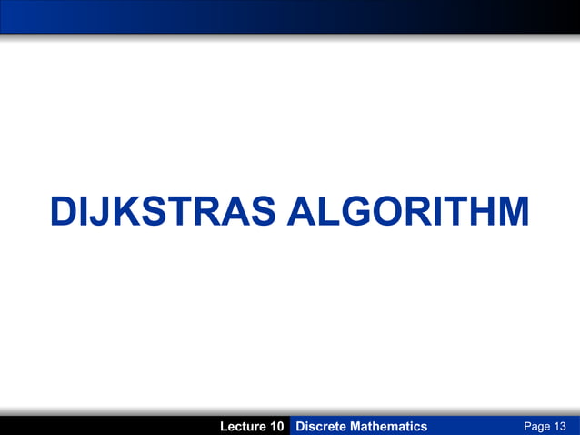 Lecture 10 - Graph part 2.pptx,discrete mathemactics | PPT