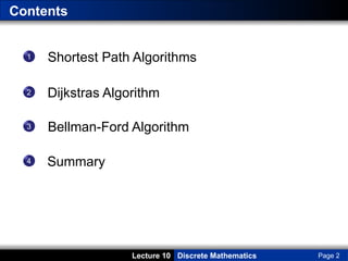 Lecture 10 - Graph part 2.pptx,discrete mathemactics | PPT