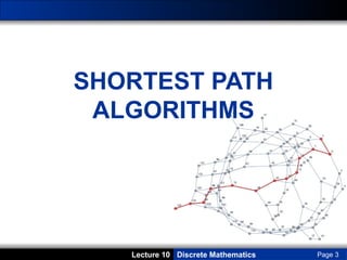 Lecture 10 - Graph part 2.pptx,discrete mathemactics | PPT